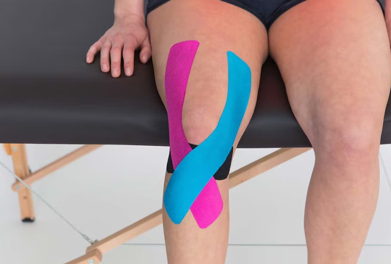 How to Use Kinesiology Tape For Patella to Treat Knee Pain - AUPCON Official Website