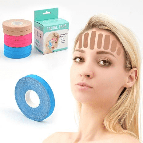 Kinesiology Tape For Facial Wrinkles Help Reduce Wrinkles - AUPCON ...