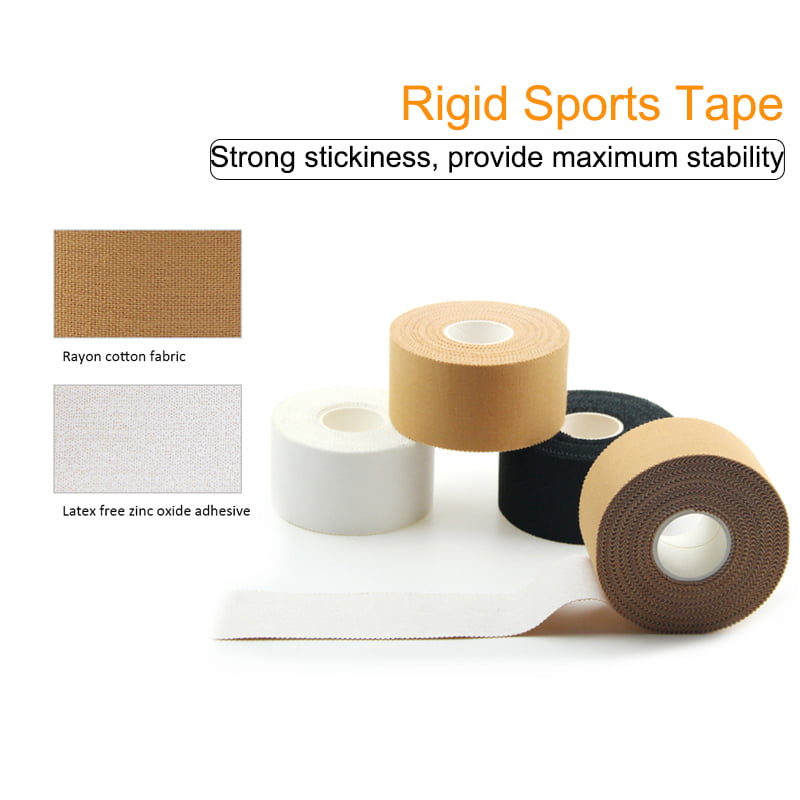 25mm 38mm 50mm zinc oxide rigid sports strapping tape bulk