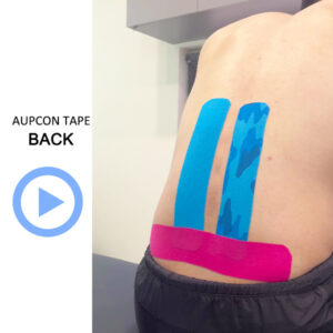 How do you release a tight SI joint with kinesiology tape?